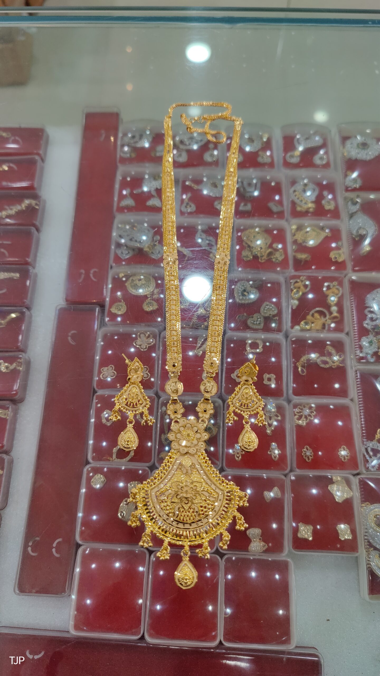 Gold Plated-Plain Long Haram_25109 – The Jewellary Place