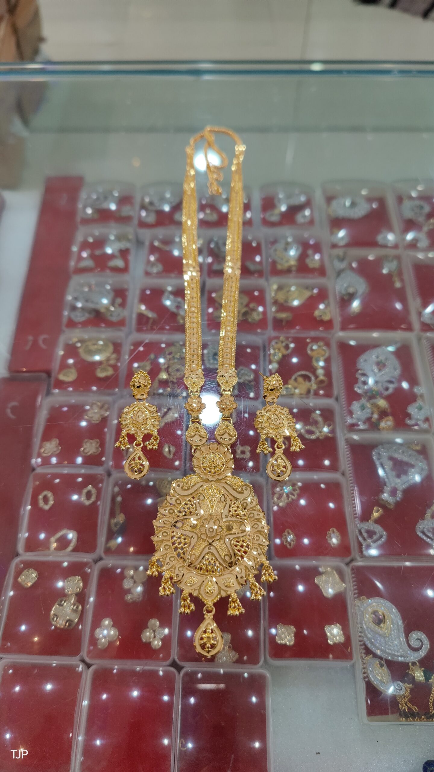 Gold Plated-Plain Long Haram_25113 – The Jewellary Place